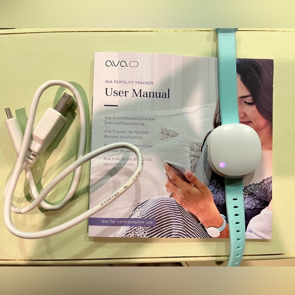 AVA | Wearables | Ava Fertility Tracker In Light Blue | Poshmark